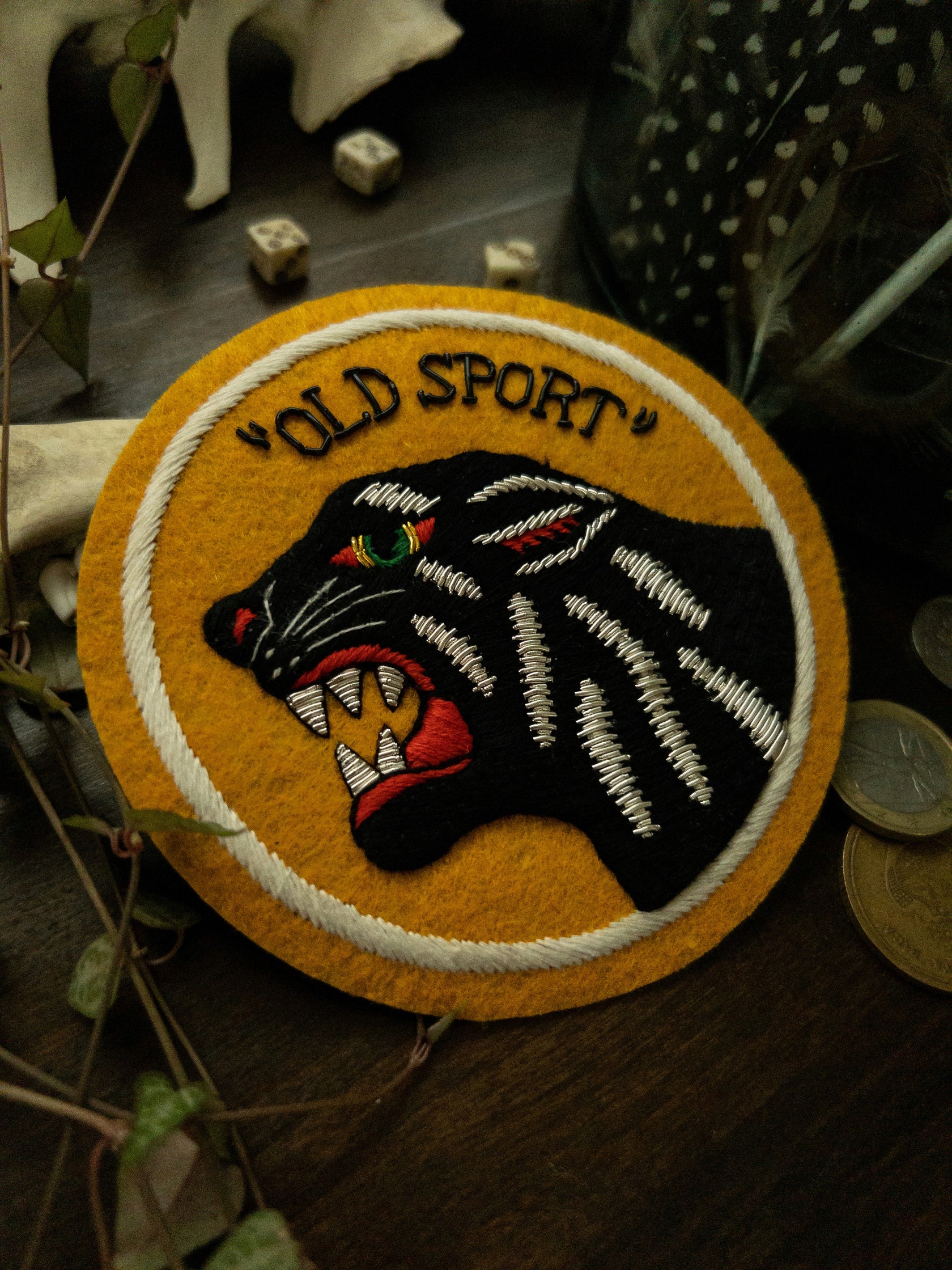 Midnight Grace - Bullion Patch – Old Sport Badge