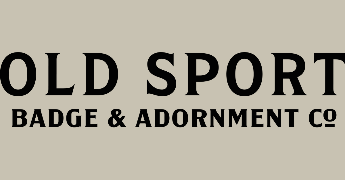 Bullion Patches – Old Sport Badge